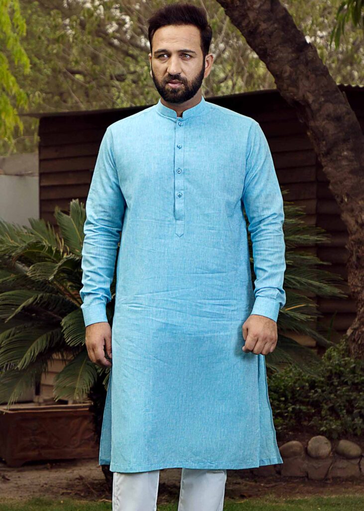 Buy Sky Blue Kurta